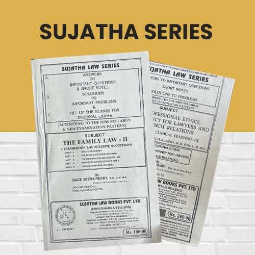 Sujatha Law Series Books – Sujatha Law Guides & Judiciary Books