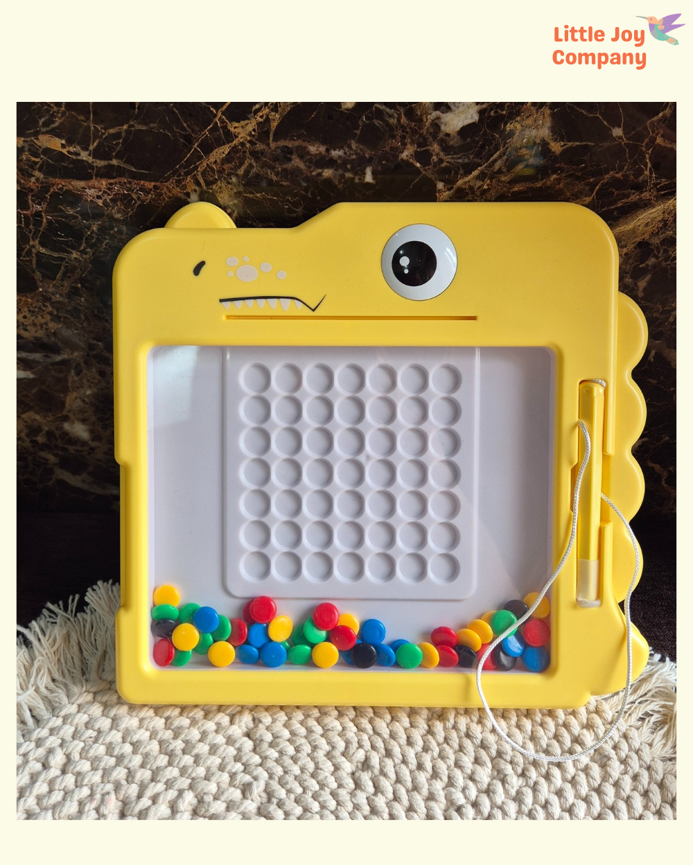 Kidsfun Magnetic Beans Drawing Board - Little Joy Company