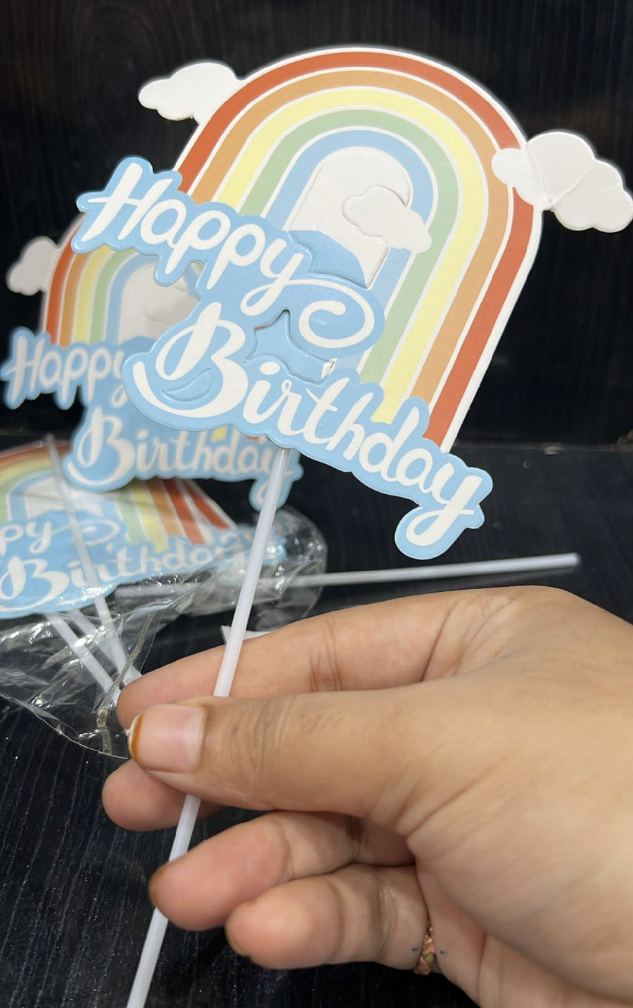 HAPPY BIRTHDAY 🌈Topper - HOMIEE