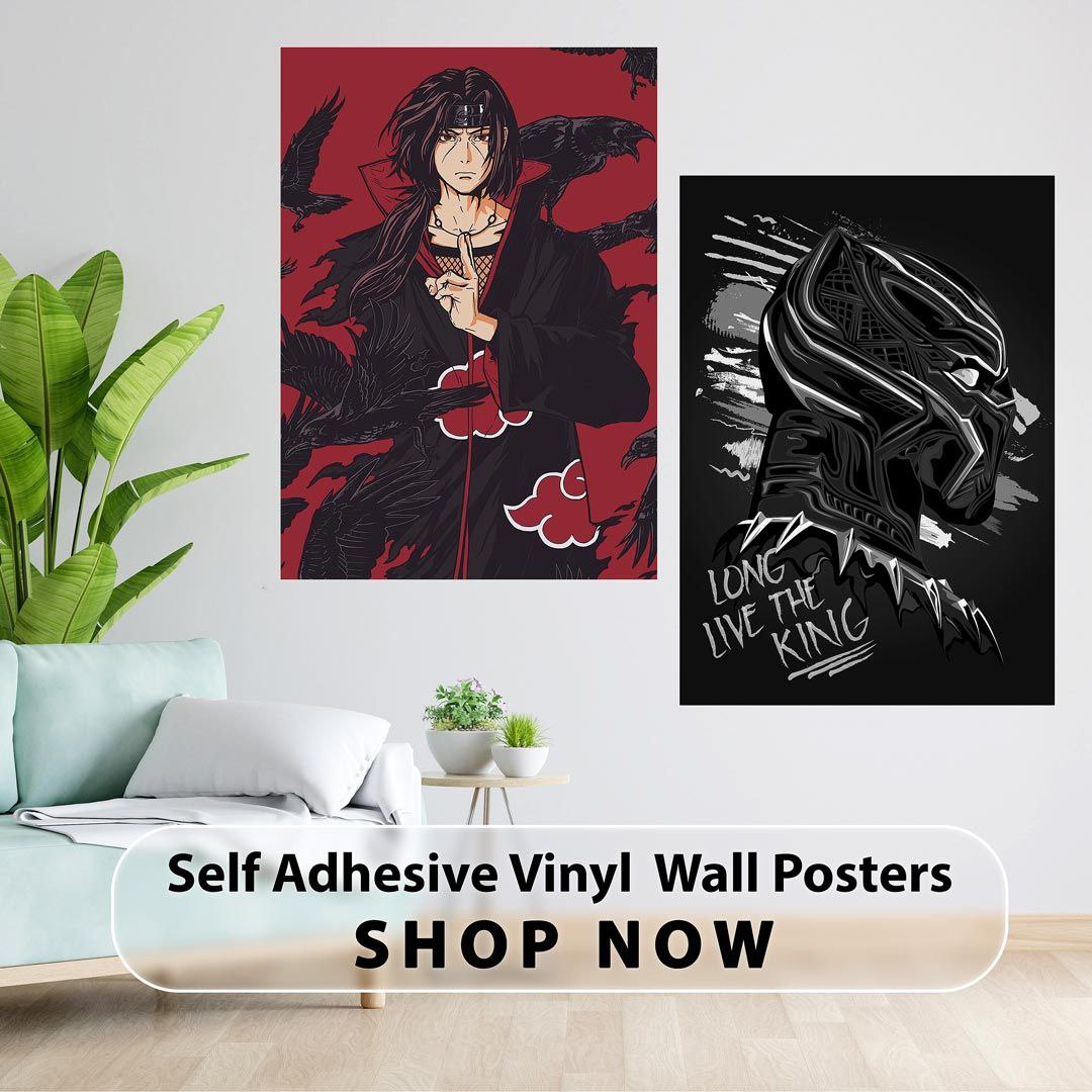 METALLIC WALL POSTER - PRINT 'O' FUSION