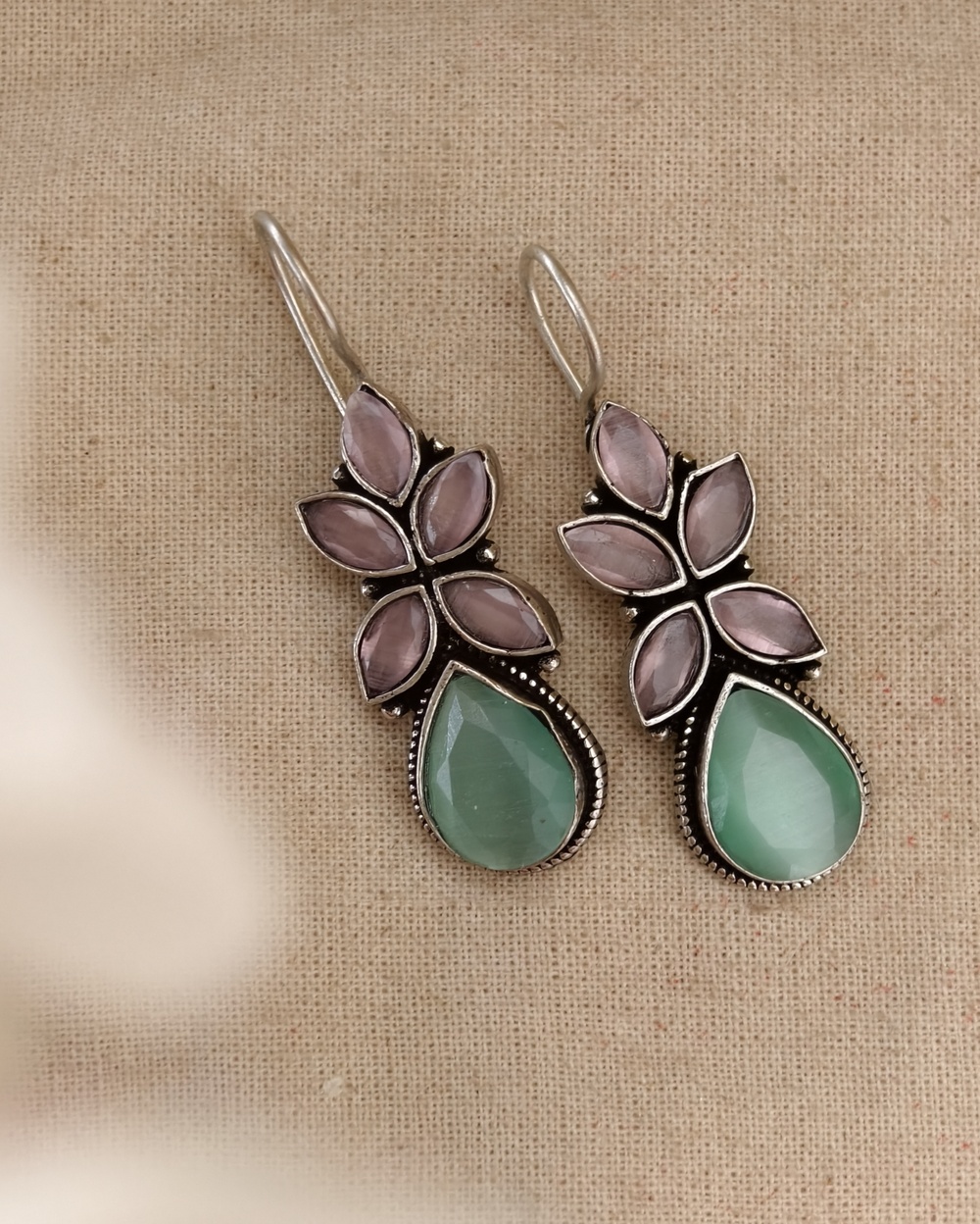 Aarchi Stone Hooks - Naira Collections