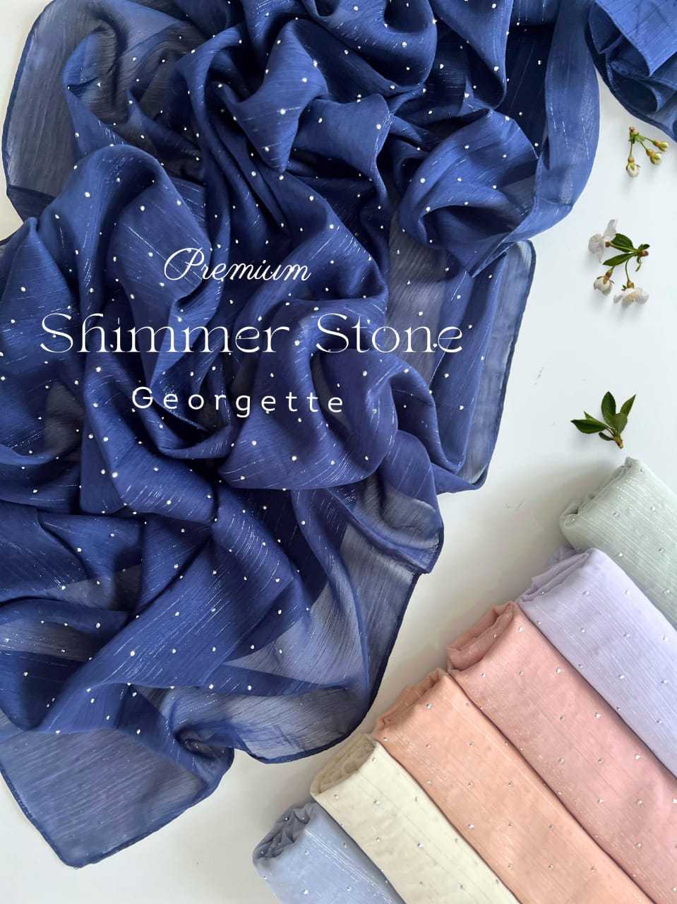 Shimmer Stone Hijab - Hijabaan