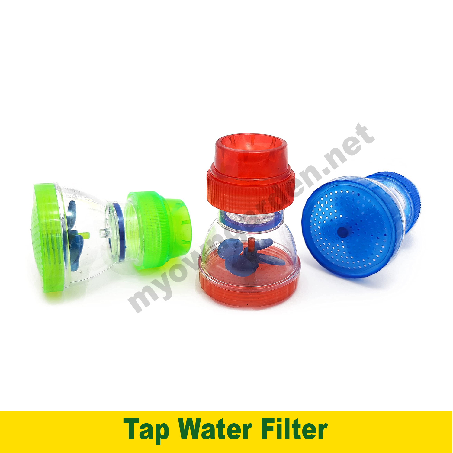 Kitchen Tap Shower Sprinkler Set of 3 | Multicolour