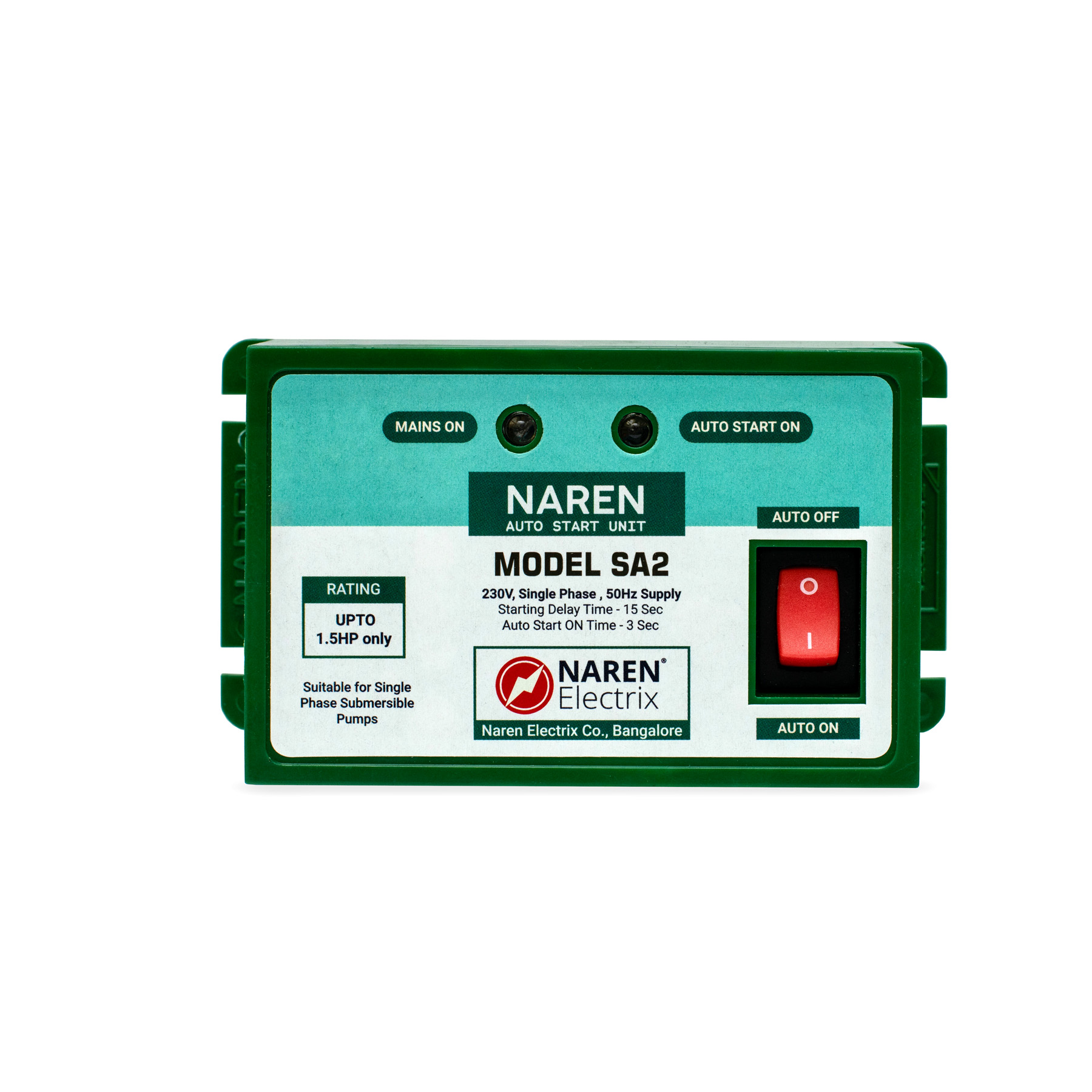 AUTO START UNIT - MODEL SA2 for 1.5HP Motors