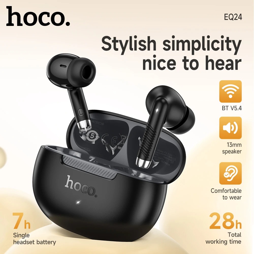 HOCO EQ24 TWS Wireless EarBuds Bluetooth 5.4 - The Tech