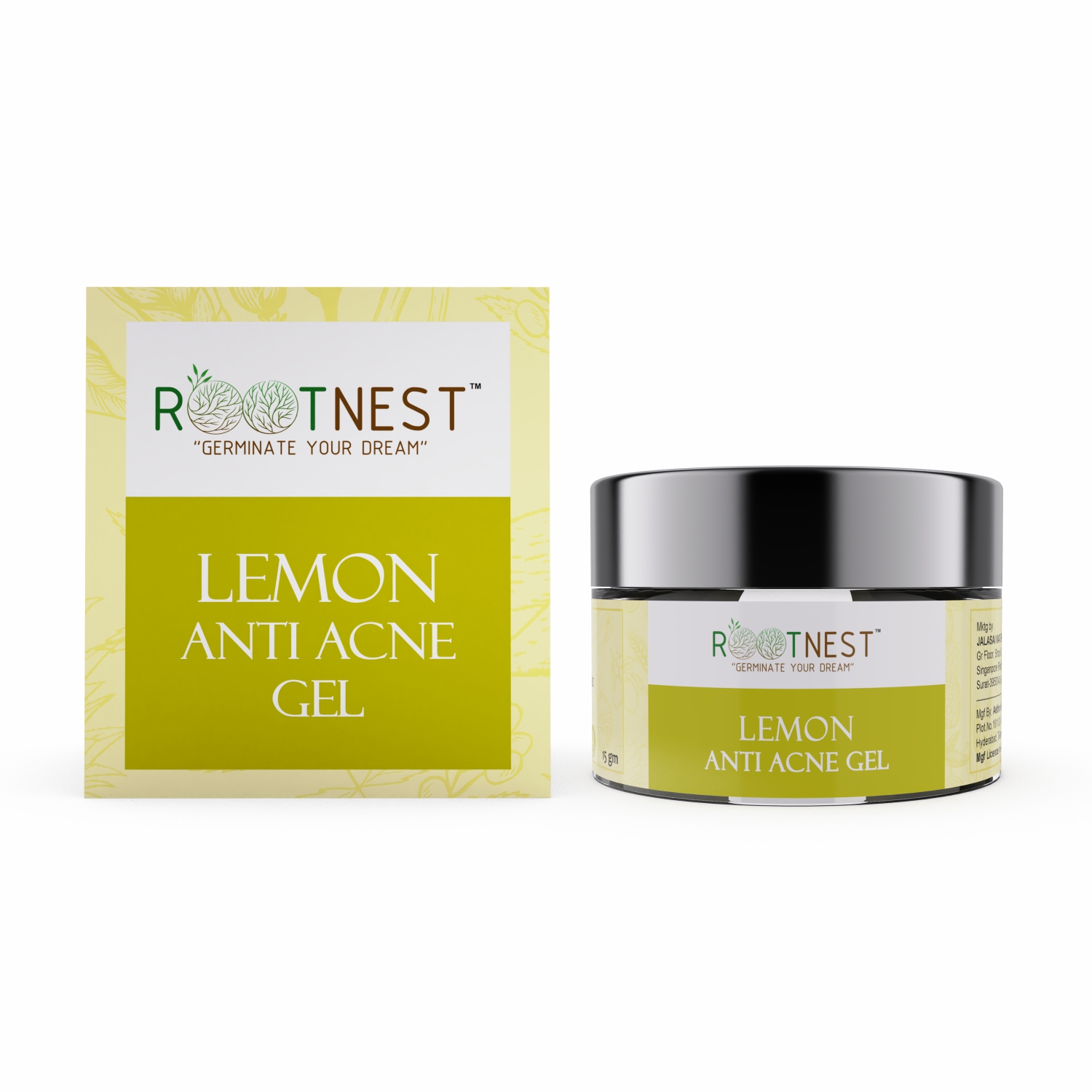 Lemon Anti Acne Gel - Rootnest Natural
