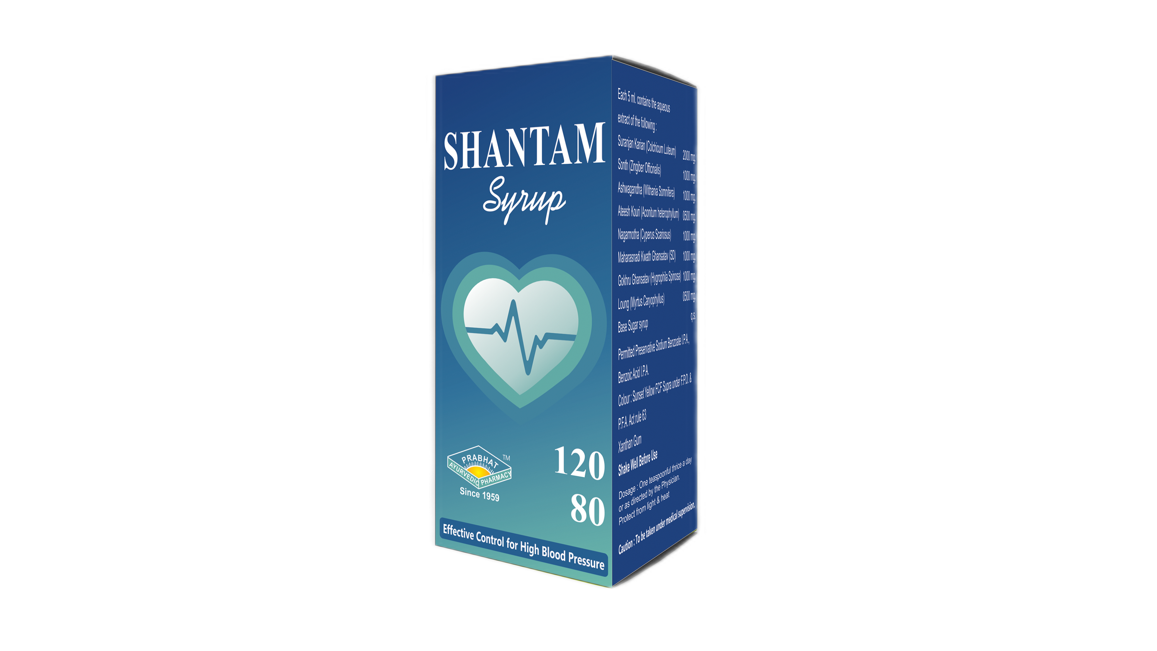 Shantam Syrup | Lower Blood Pressure