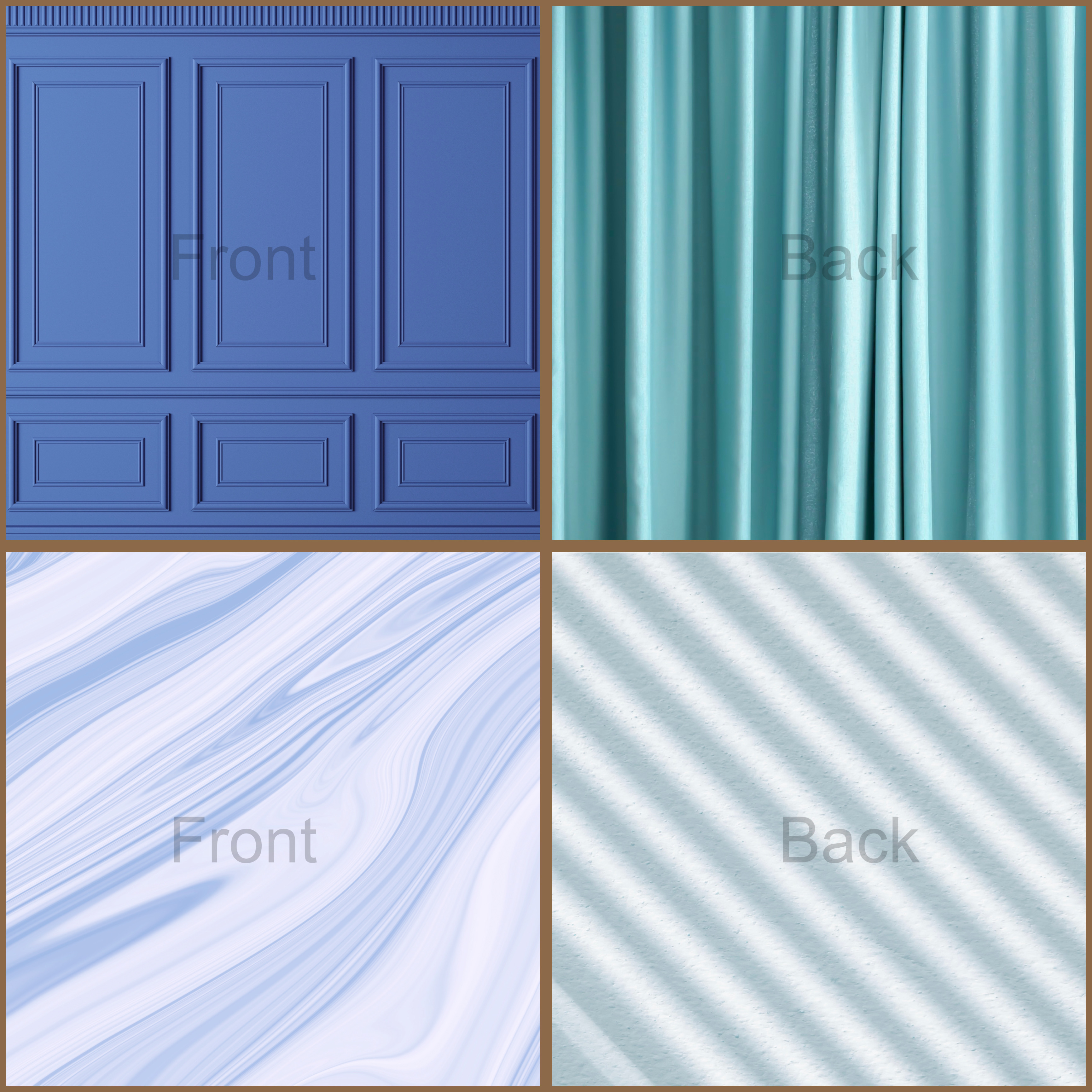 Blue Combo 1 - Prism Props