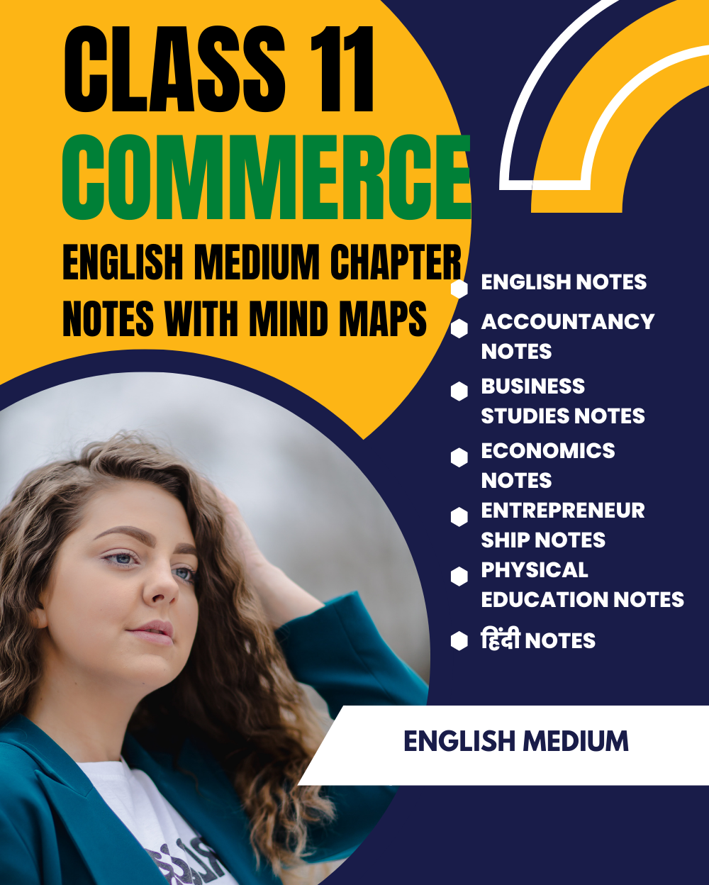 Class 11 Commerce English - Hindi Notes
