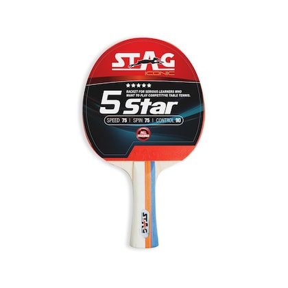 Stag 5 Star Table Tennis Bat - Warrior Sports (India)
