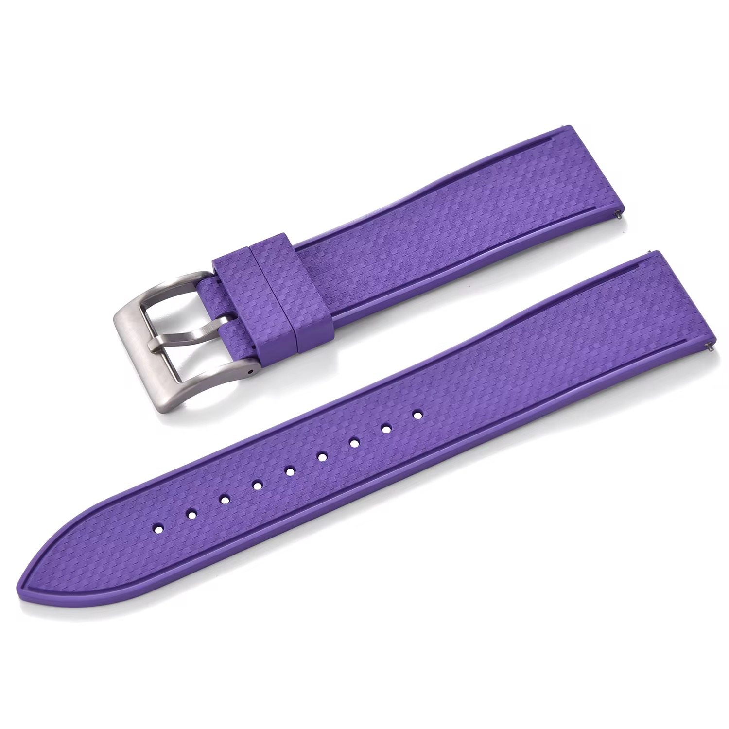 Premium Mosaic FKM Rubber Straps- Purple