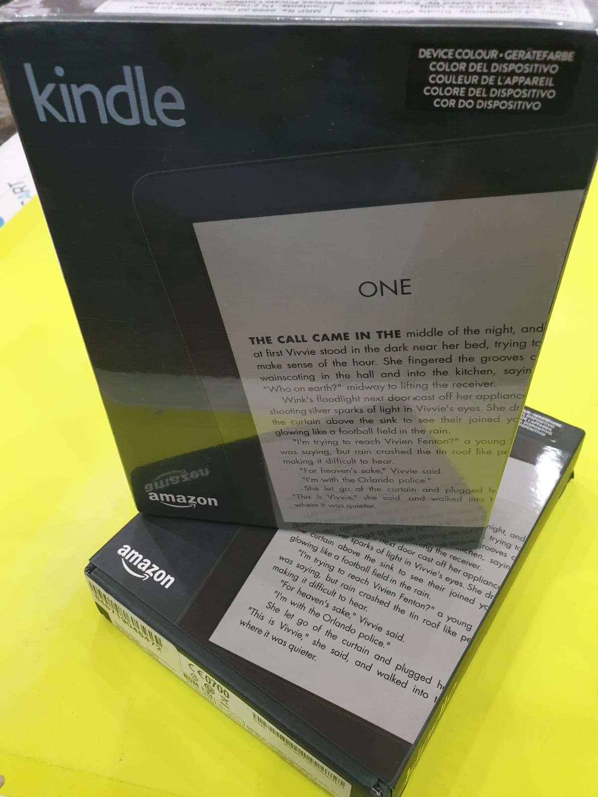 Amazon Kindle (7th Gen.) E-Book Reader, 6″ High Resolution Display, 4GB ...