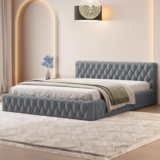 Modern Bed – Premium Fabric Cot for Your Stylish Bedrooms, Living Room ...