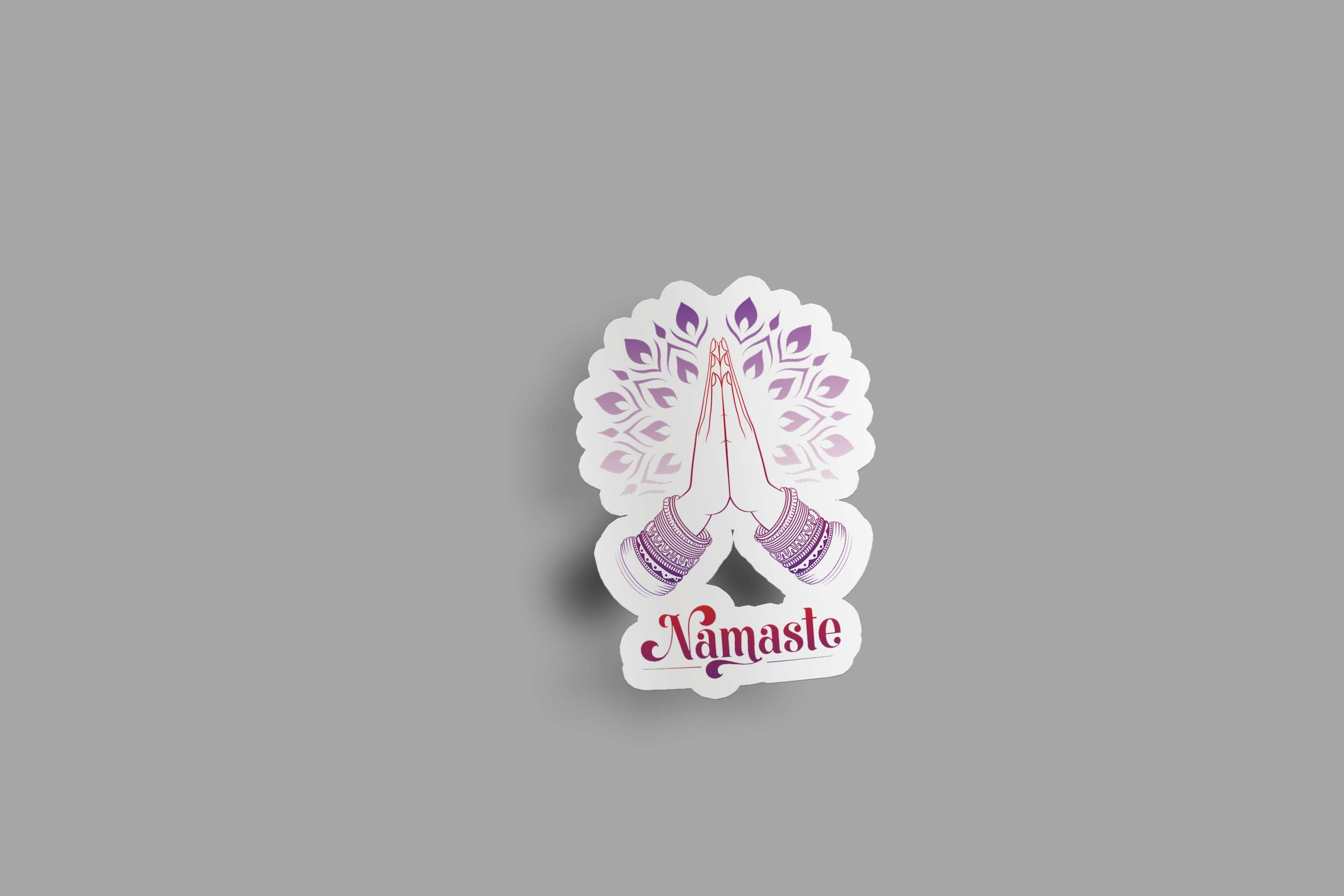 Namaste: Embrace Peace and Harmony with Spiritual Stickers