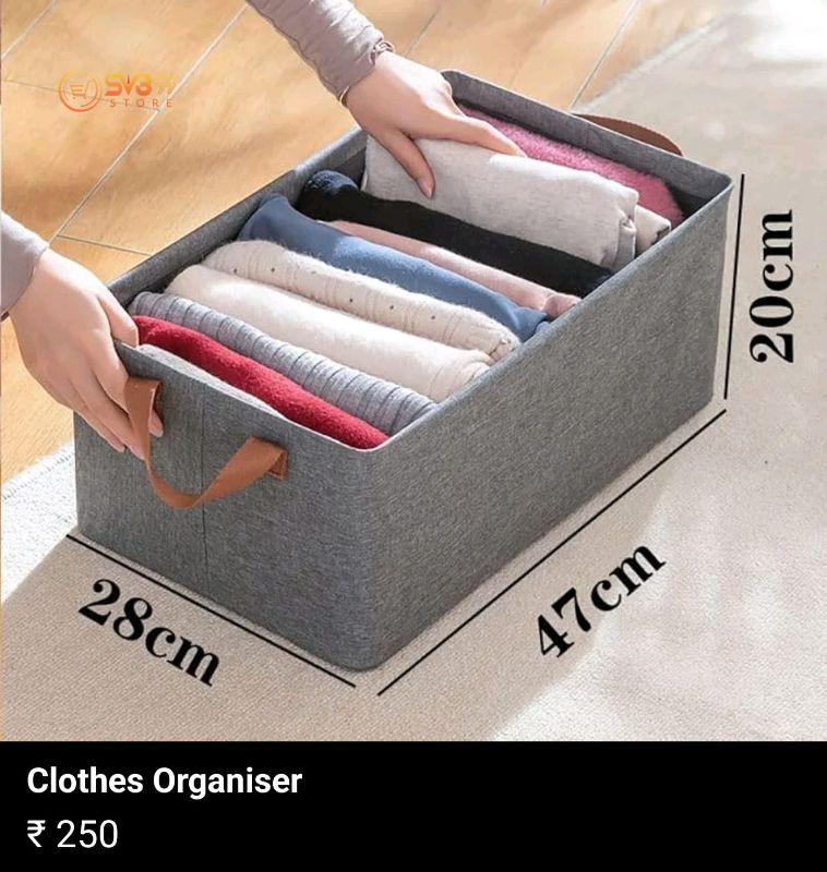 Buy Open Cloth Organiser online from SVB99 Store