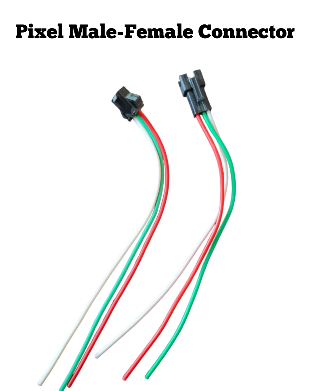 Male - Female Connector For PIXEL LED - Helpful Technical Tips