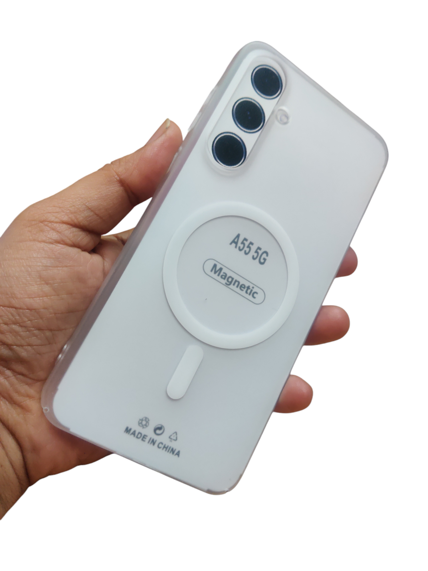 Samsung Galaxy A55 5G Magsafe Matte Case Back Cover