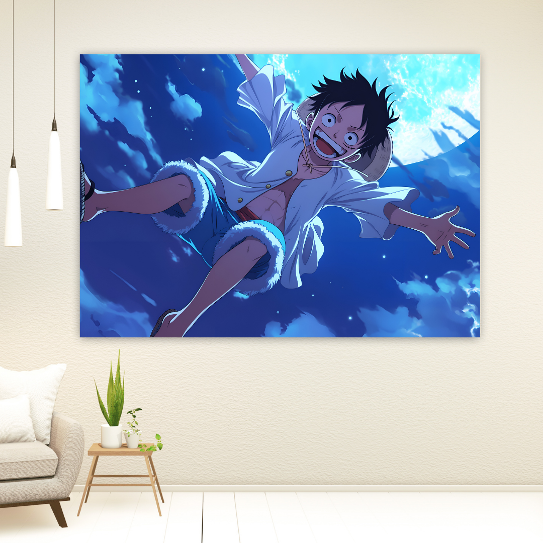 Monkey D. Luffy (One Piece) - Poster - Respite Paradise