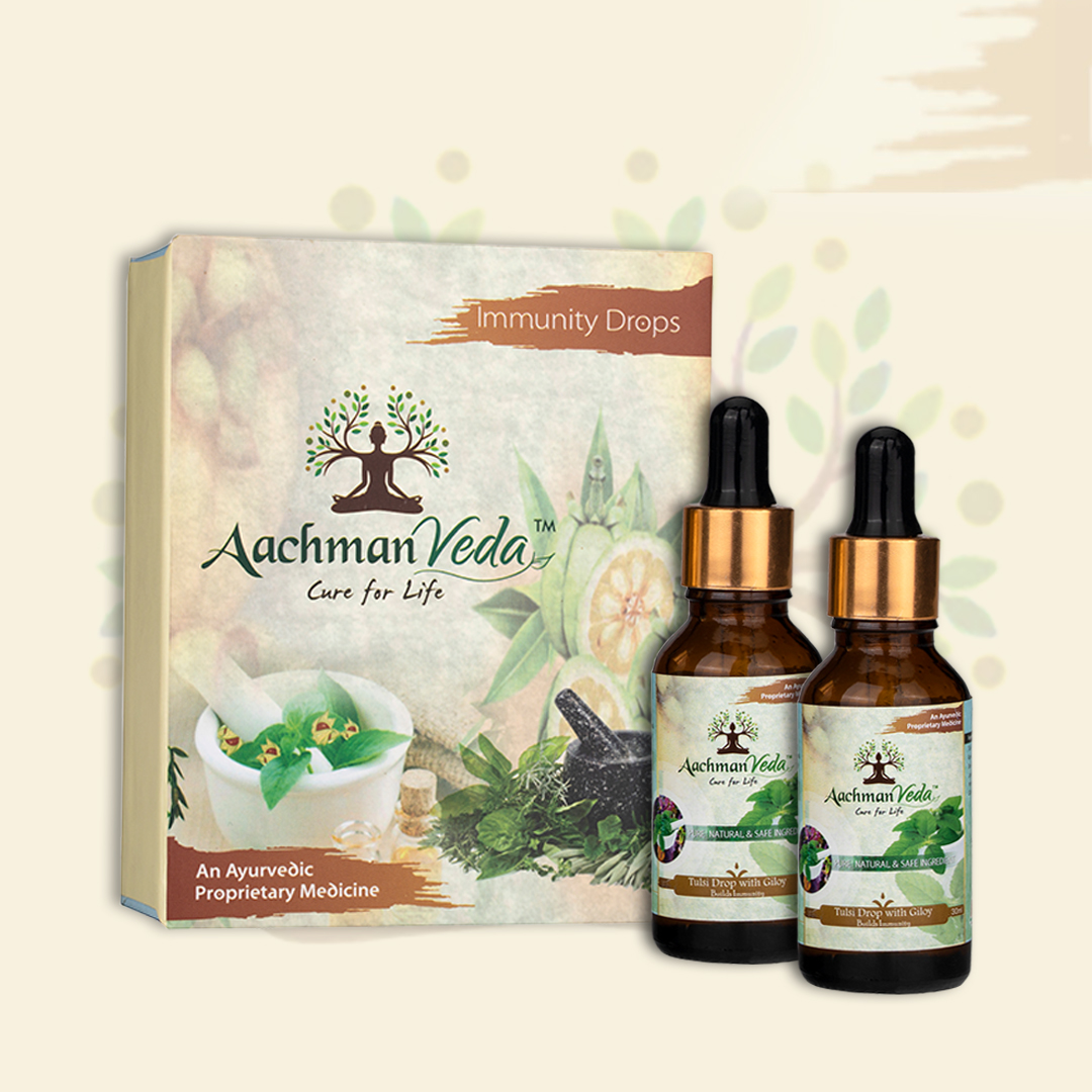 Tulsi Drops Pack of 2 - Aachman Veda