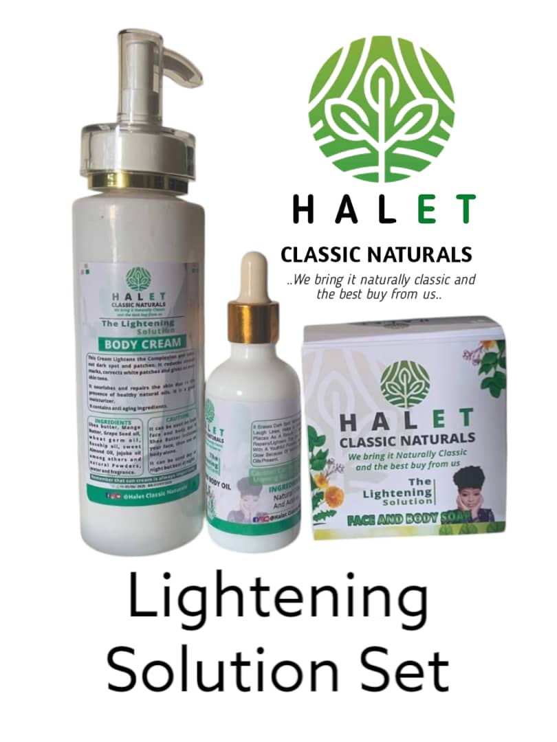 3 in 1 Lightening Solution Set + Free Delivery - RadianataGlam