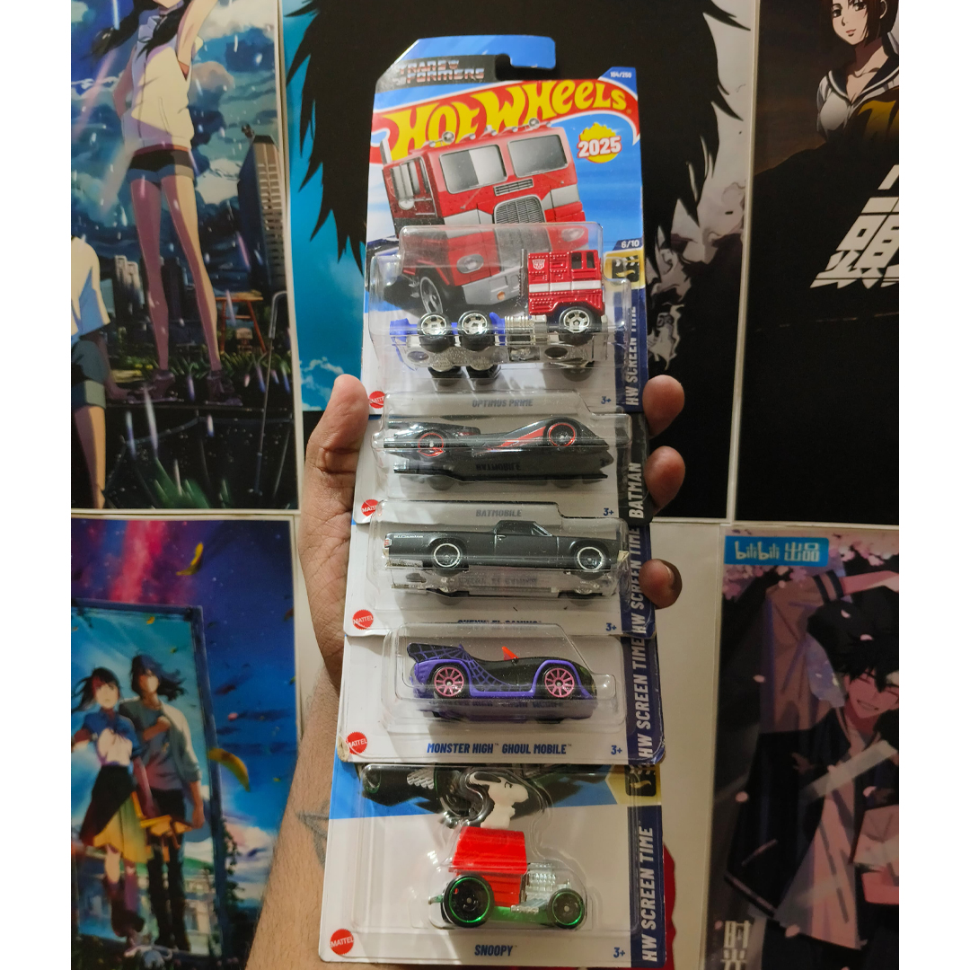 Optimus Prime, Batmobile, Chevy EL Camino (Fast And Furious), Monster ...