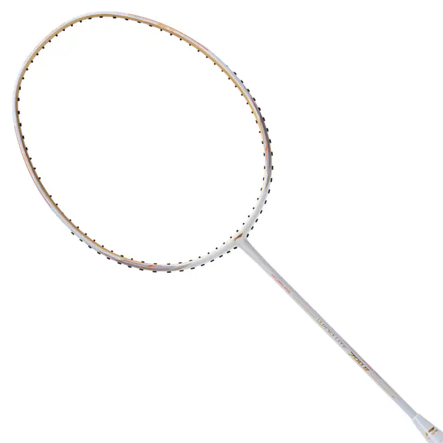 Li-Ning Wind Lite 700 II Badminton Racquet - (White/Gold) - Warrior ...