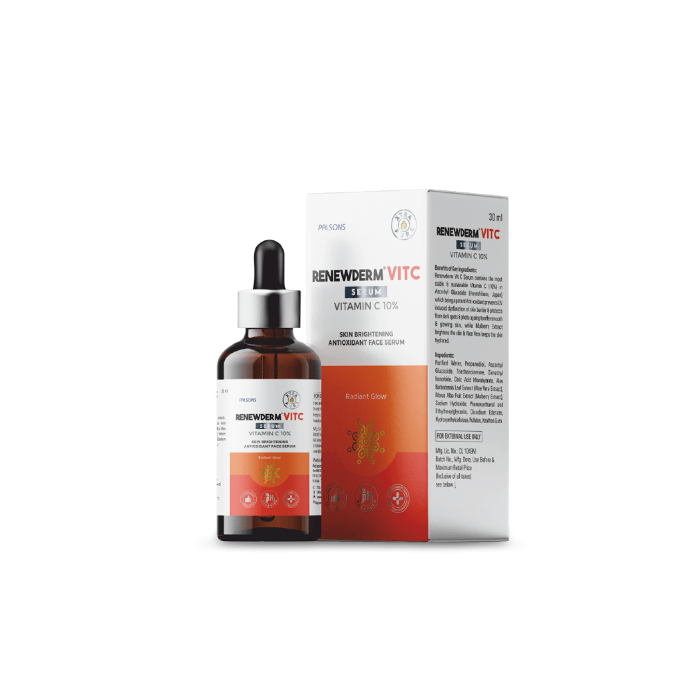 Palsons Renewderm Vit C Face Serum, 30ml | Skin Care