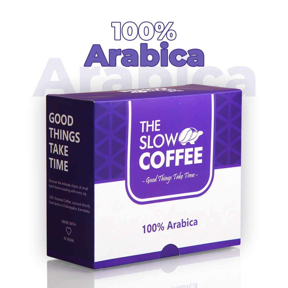 100% Arabica Coffee - The Slow Coffee