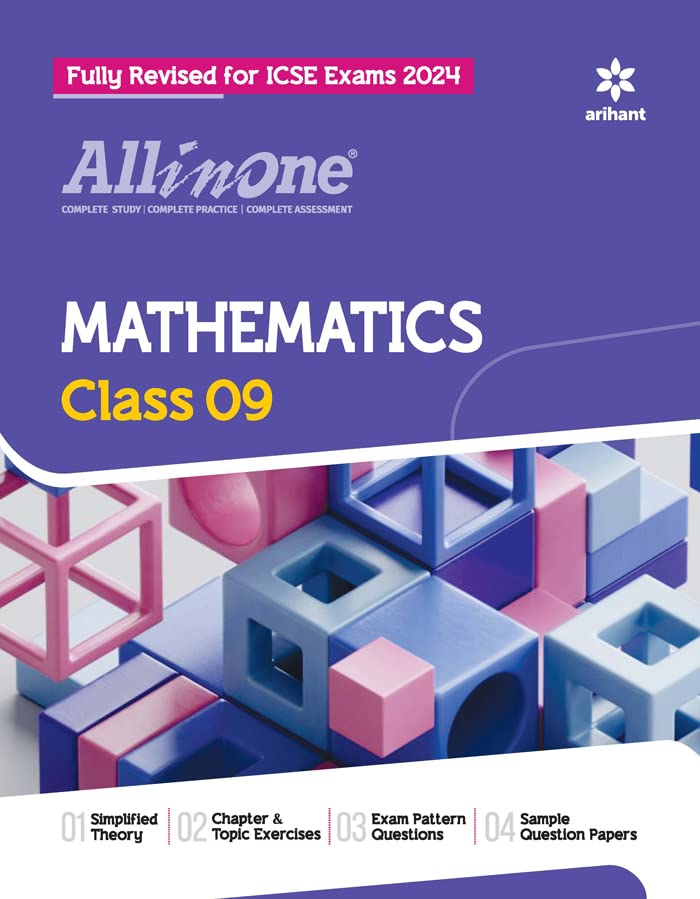 All In One Class 9th Mathematics for ICSE Exam 2024