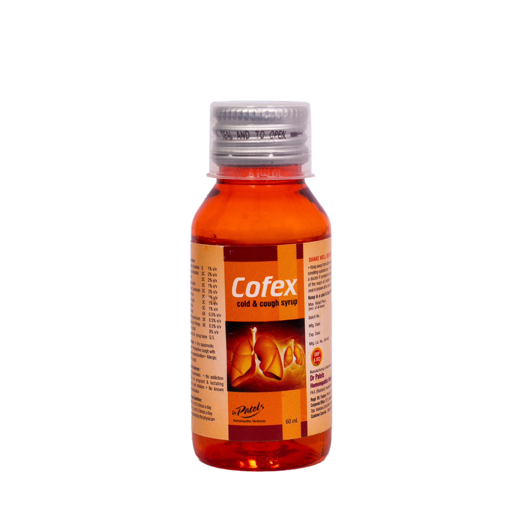COFEX (cough syrup) - Dr.Patels Homeopathic Medicines