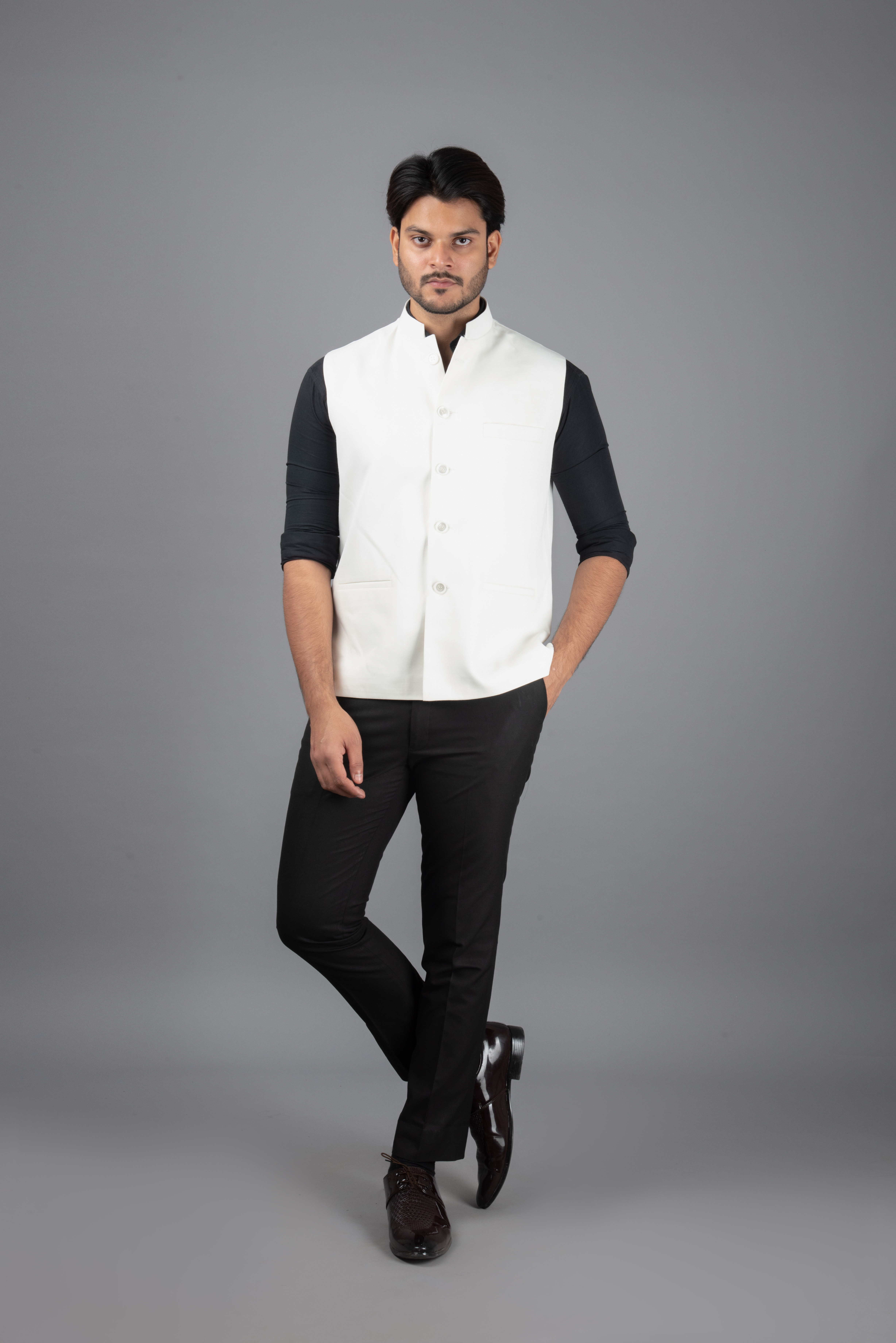 White Bandi - The Royal Tuxedo