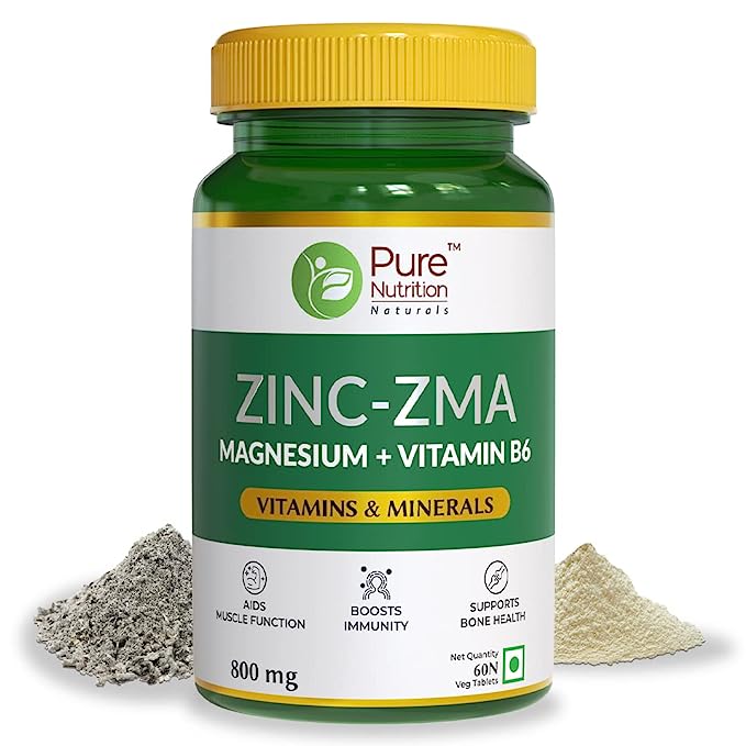 Zinc-ZMA for Immunity & Muscle Strength | Buy Now