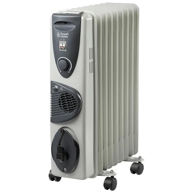 Russell Hobbs 9 Fin ROR9F 2400W Electric OFR Oil Filled Radiator Room ...