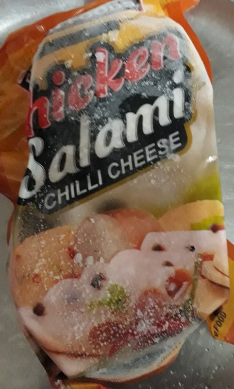 Buy CHICKEN CHILLI CHEESE SALAMI online from MJ's Frozen Foods