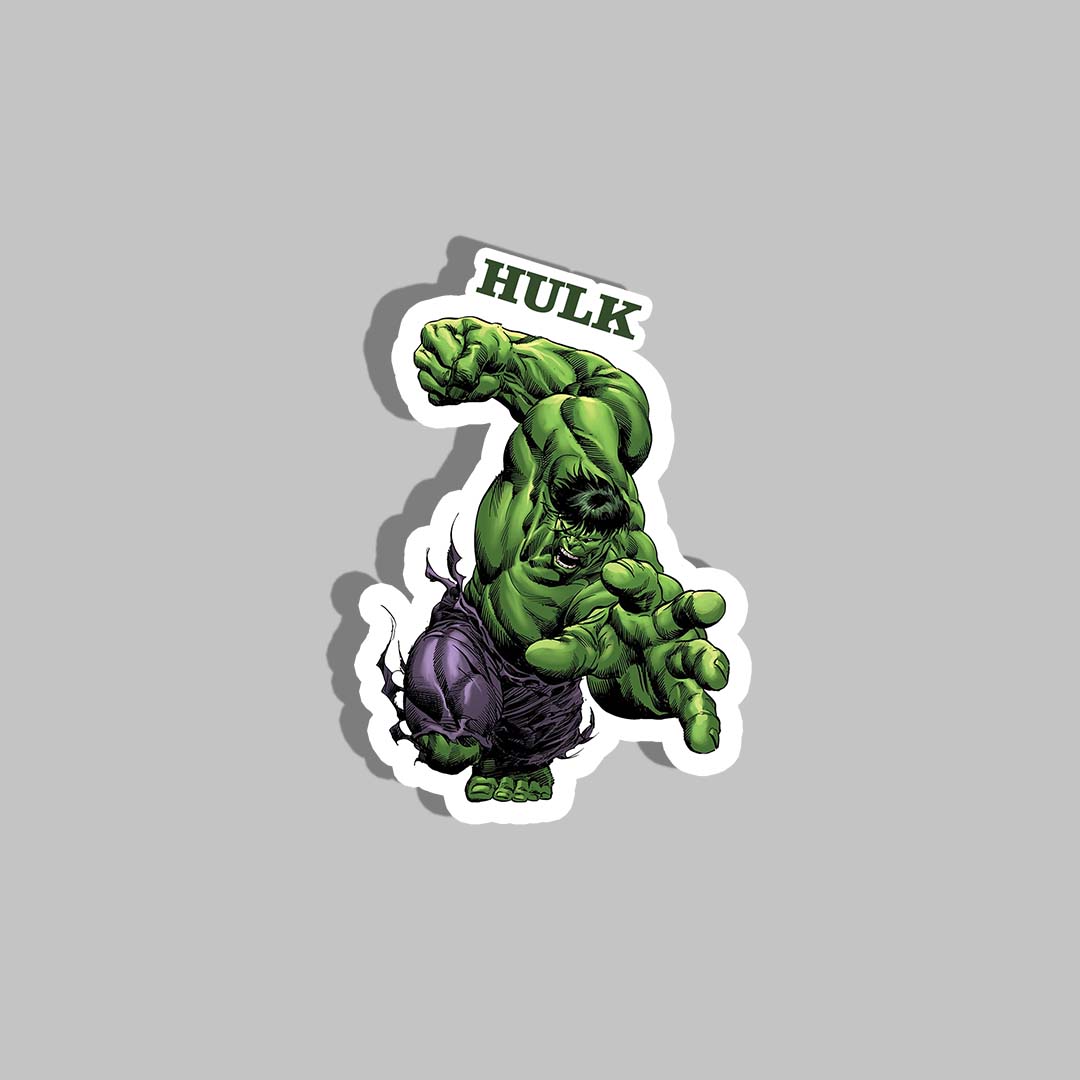 Get Your Hulk Sticker Now! Limited Edition
