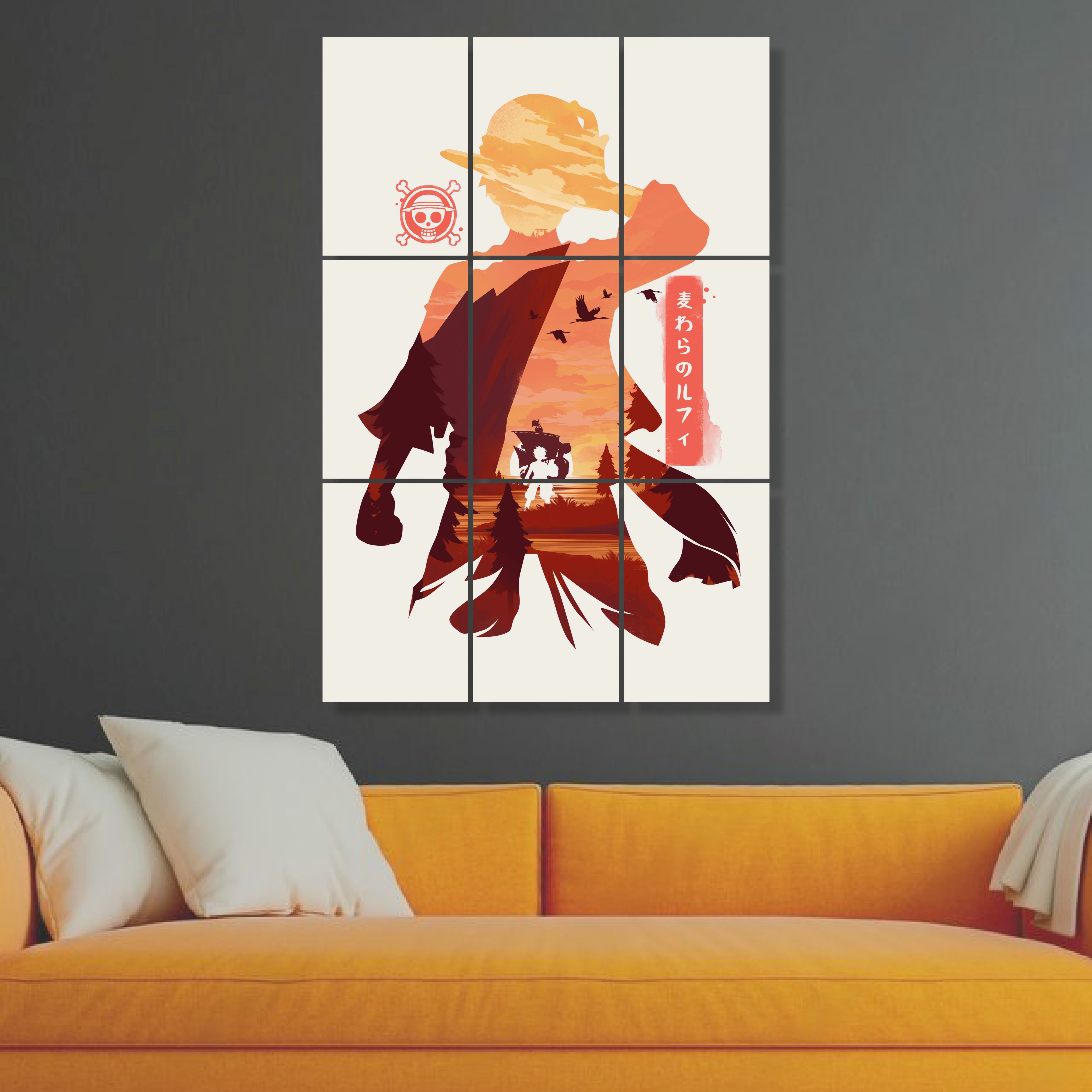 Monkey D Luffy One Piece Naukit (9 Blocks) - Poster World