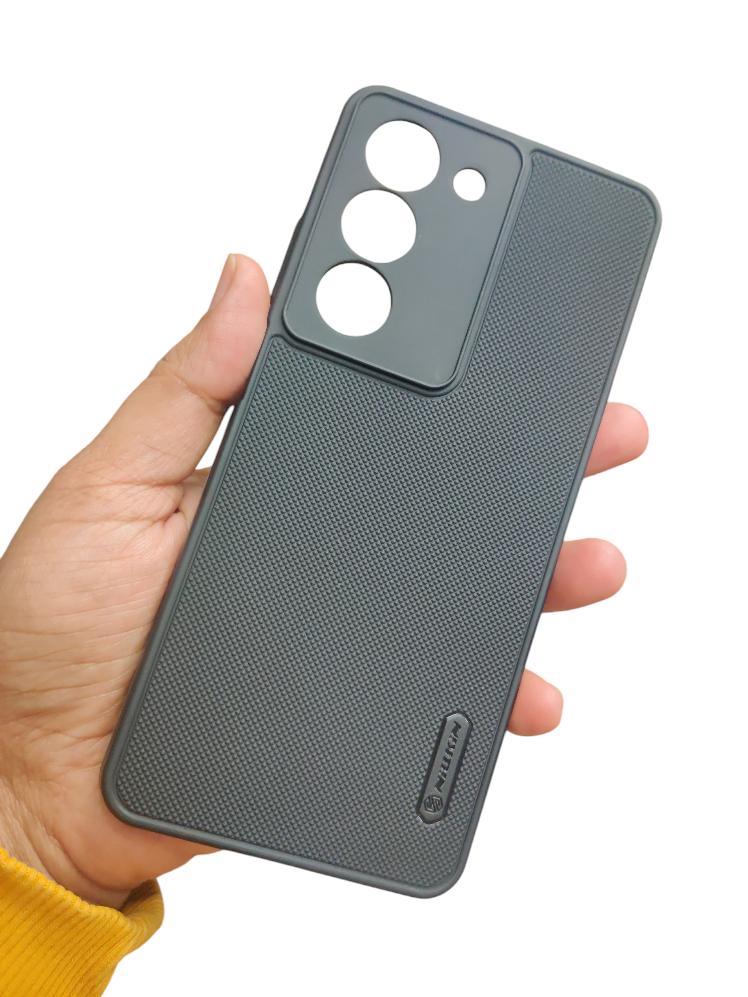 Realme 14X 5G Silicon Soft Frosted Dotted Case