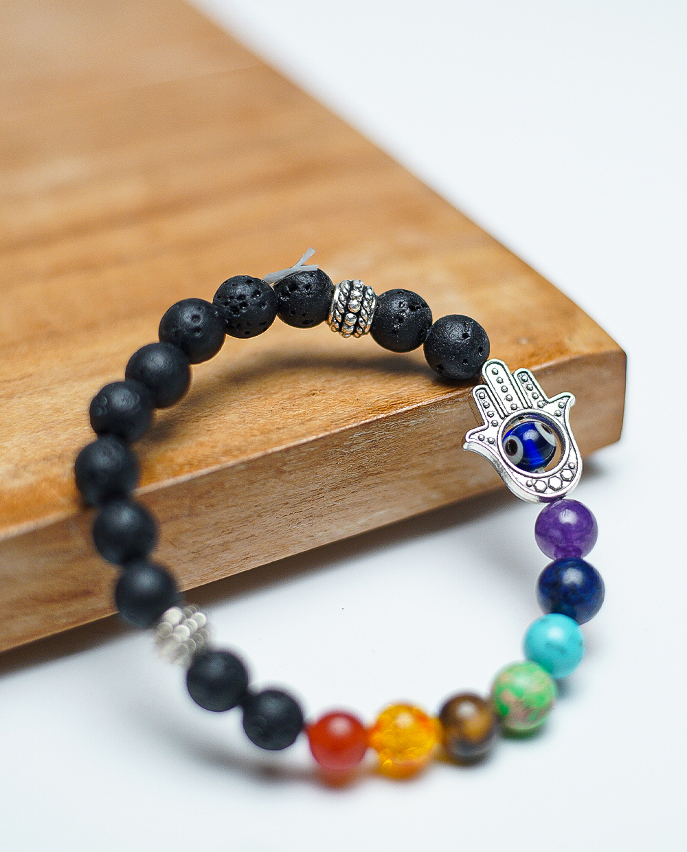 Evil Eye 7 Chakra Bracelet - Sree Parvathy Jewellers