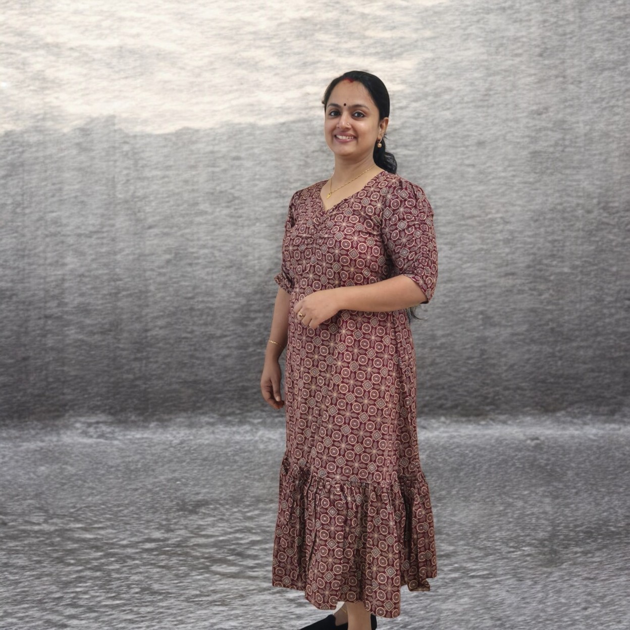 New Launch Sweetheart neckline with elastic sleeves comfort wear ...