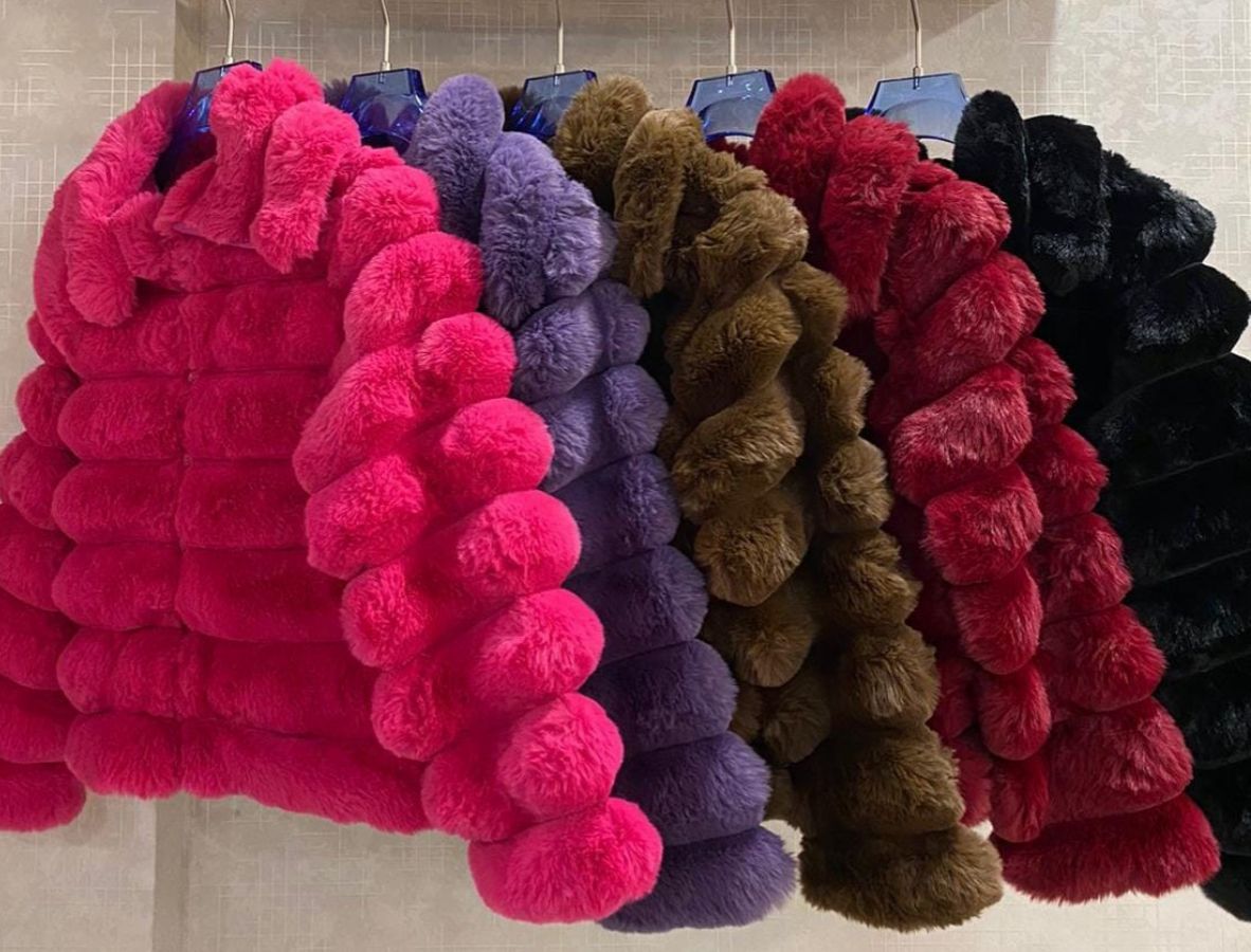 Imported Faux Fur Zipper Jacket - The Aspire Collection