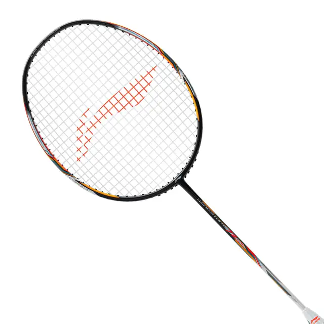 Li-Ning Windstorm 72s Badminton Racquet - (Black/White/Orange ...