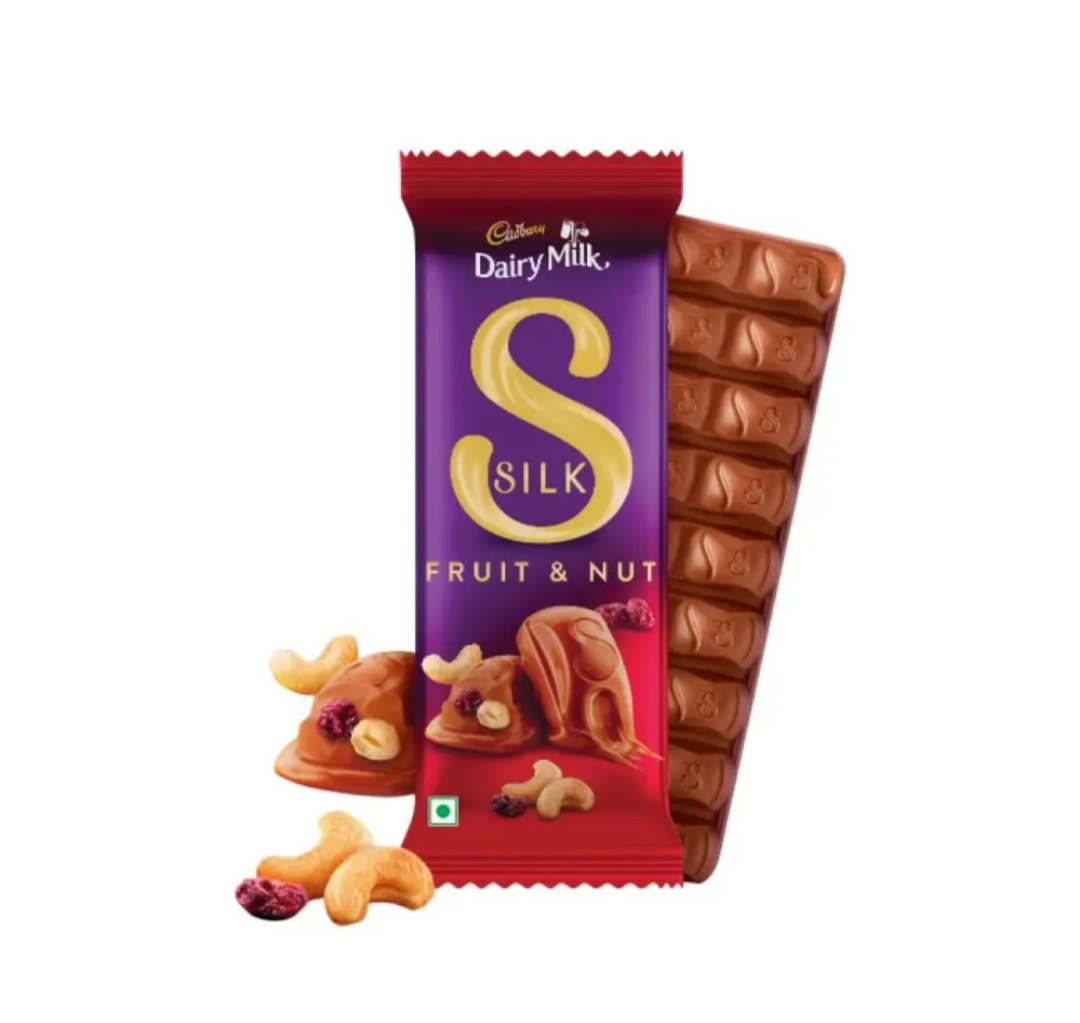 Cadbury Dairy Milk Silk Fruit & Nut Small Milk Chocolate Bar - U'BAN