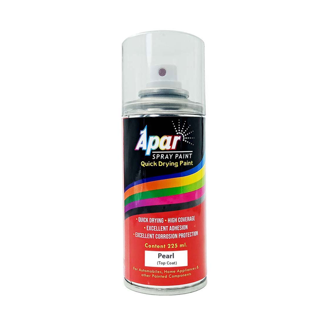 Apar Spray Paint Pearl Top Coat-225ml | For Bikes & Cars
