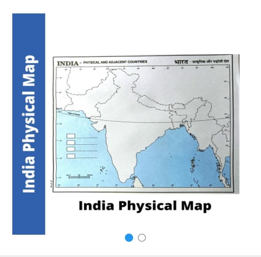 Images Of Physical Map Of India