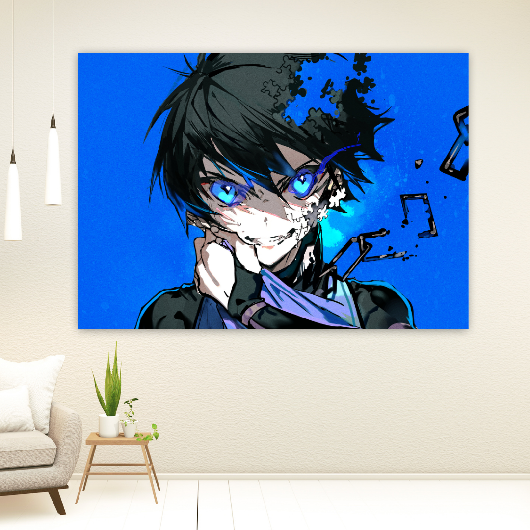 Isagi Yoichi (Blue Lock) - Poster - Respite Paradise