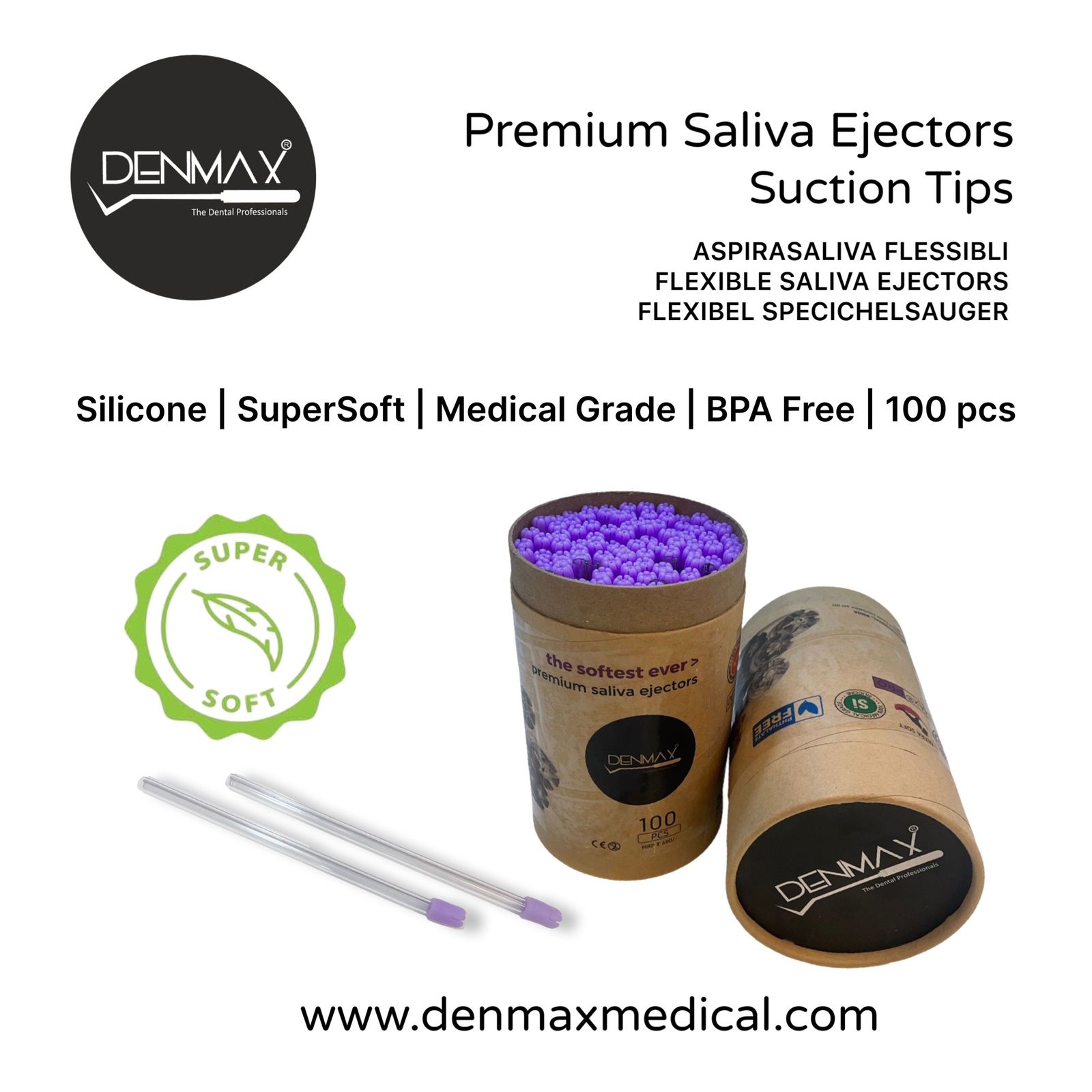 Denmax Premium Suction Tips – High-Precision & Durable