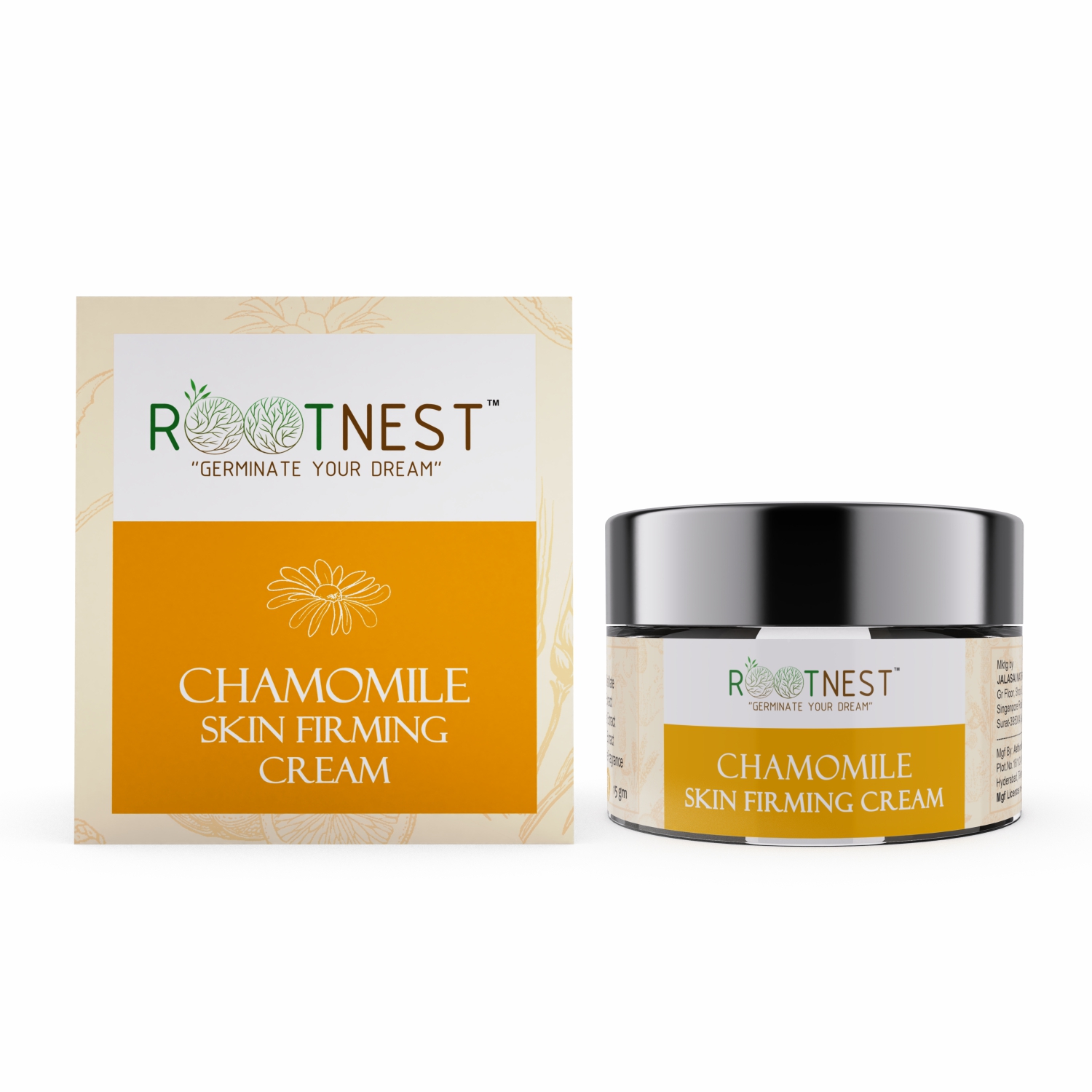 Chamomile Skin Firming Cream - Rootnest Natural