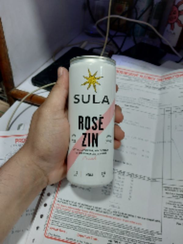 Buy Sula Zin Rose Can 500 ML online from UNCLE'S WINE CELLAR - Mumbai