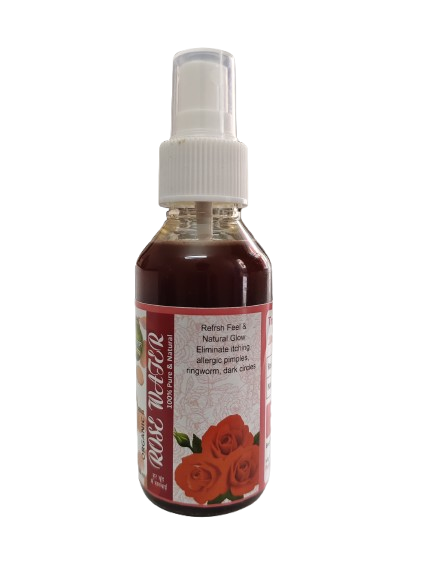 Natural Rose Water (Gulab Jal) | Pure Floral Distillate with Honey ...