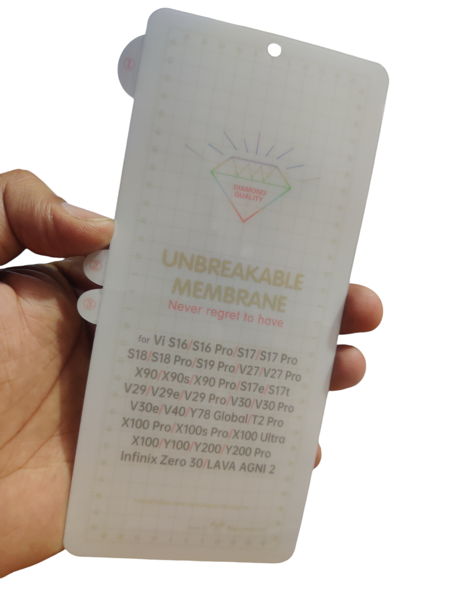 Premium Clear Front Membrane - Enhance Your View